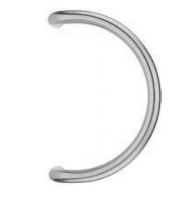 Schuco 210759 -380mm Stainless Steel Semi Circular Door Pull Handle ...
