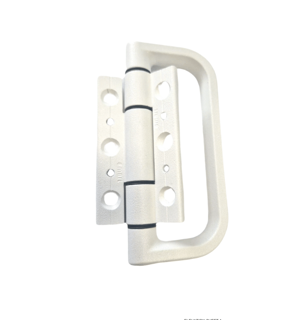 Smart Visofold 1000 Bifold Pull Handle Hinge- White textured -SMART Ge ...